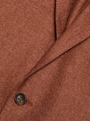 SAKS FIFTH AVENUE Collection Melange Wool-blend Flannel Jacket