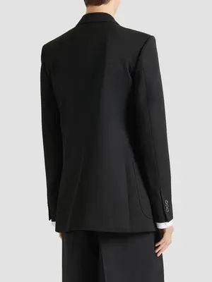 Givenchy Double-breasted Slim Fit Jacket In Wool