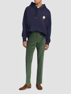 SAKS FIFTH AVENUE Cotton Corduroy Pants - Sage