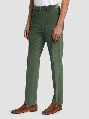 SAKS FIFTH AVENUE Cotton Corduroy Pants - Sage