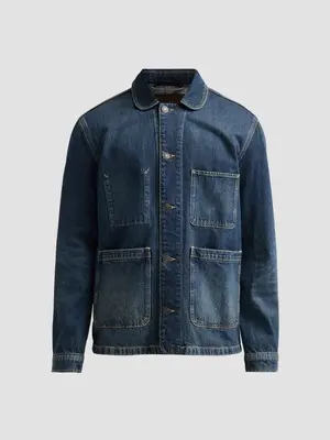 Paige Trevino Cotton Denim Chore Jacket - Deshler