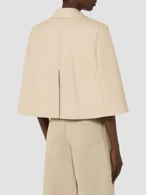 Max Mara Water Repellent Gabardine Cape