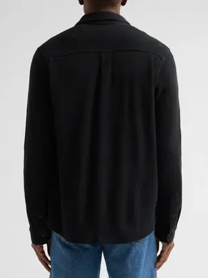 Paige Hollander Waffle-knit Cotton Shirt