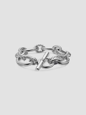 David Yurman Dy Mercer Chain Bracelet In Sterling Silver Silver