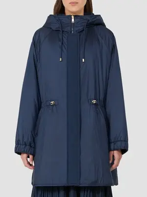 Max Mara Reversible Water Repellent Canvas Padded Parka