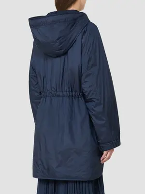 Max Mara Reversible Water Repellent Canvas Padded Parka