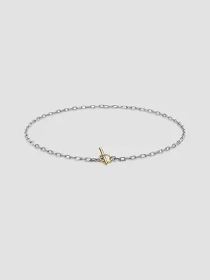 David Yurman Madison Toggle Chain Necklace In Sterling