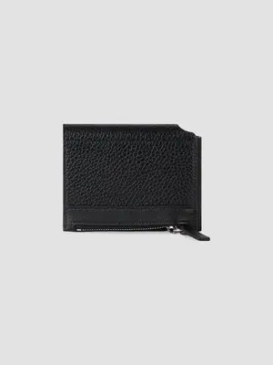 Givenchy Fold Wallet In Grained Leather