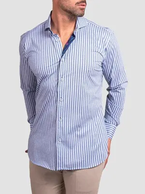 MACEOO Eins Ascension Stripe Shirt