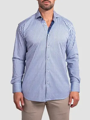MACEOO Eins Ascension Stripe Shirt