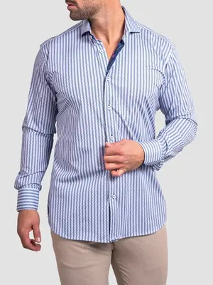 MACEOO Eins Ascension Stripe Shirt