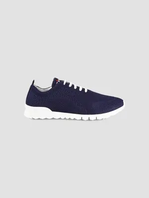 Kiton Fits Lace-up Sneakers - Navy