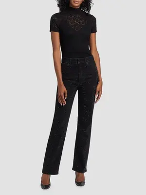 Paige June Knit Lace Shirt