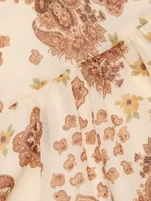 Paige Delamar Paisley Silk Blouse