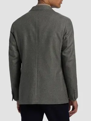 SAKS FIFTH AVENUE Wool, Cotton & Cashmere Single-breasted Sport Coat