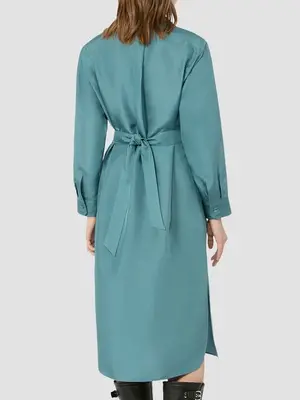 Max Mara Silk Shirt Dress