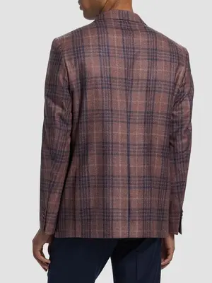 SAKS FIFTH AVENUE Plaid Wool-blend Sport Coat