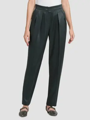 Giorgio Armani Double Silk Satin Trousers