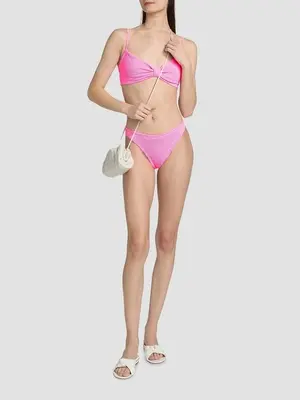 Hunza G Alicia Textured Knit Bikini