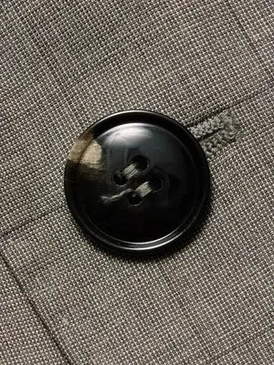 Giorgio Armani Windowpane Plaid Wool Suit