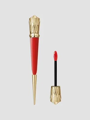 CHRISTIAN LOUBOUTIN Rouge Stiletto Vinyl Gloss - Fire Red