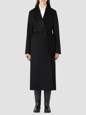 Max Mara Pure Virgin Wool Broadcloth Coat