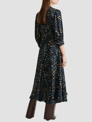 Marella Shirt Dress With Ribbon Ties