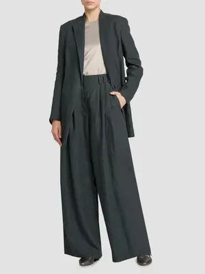 Giorgio Armani Compact Linen Blazer