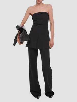 Helmut Lang Sleeveless Blazer Top