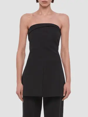 Helmut Lang Sleeveless Blazer Top