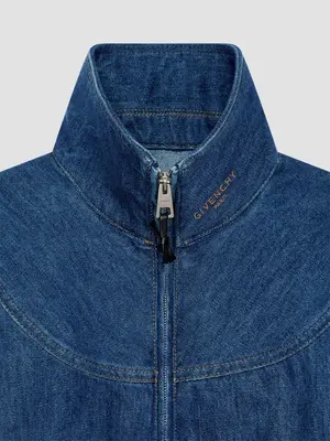 Givenchy Blouson Jacket In Denim