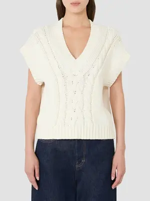 Max Mara Cotton Yarn Gilet