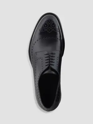Giorgio Armani Leather Brogue Derby Shoes