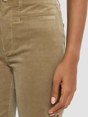 Paige Leenah Wide-leg Corduroy Pants
