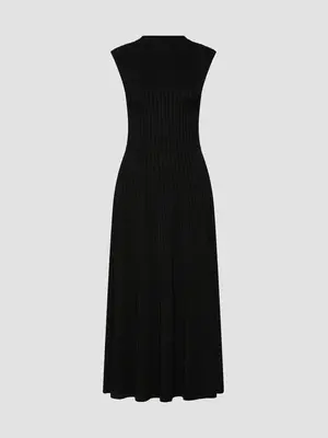 Marella Sleeveless Ribbed Knit Dress