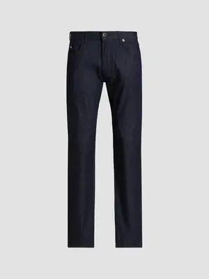 Emporio Armani Stretch Cotton Jeans - Blue Denim