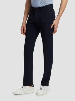 Emporio Armani Techno Corduroy Pants - Navy