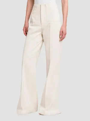 Philosophy Di Lorenzo Serafini Diagonal Canvas Trousers