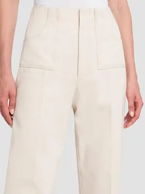 Philosophy Di Lorenzo Serafini Diagonal Canvas Trousers