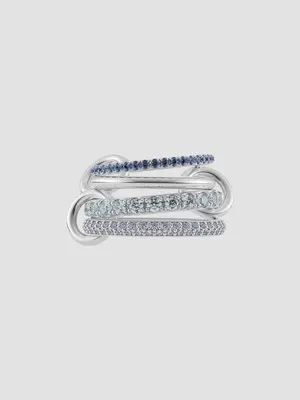 SPINELLI KILCOLLIN Iris Sapphire Aquamarine & Tanzanite Ring