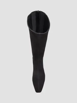 AQUAZZURA Saint Honoré 35mm Suede Knee-high Boots