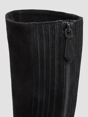 AQUAZZURA Saint Honoré 35mm Suede Knee-high Boots