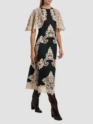 Sea Medina Lace Midi-dress