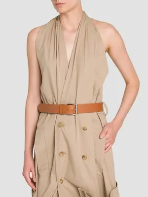 Moschino Reconstructed Halter Trench Dress