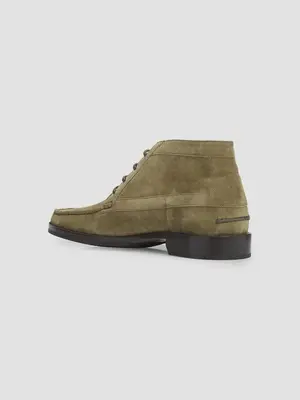 Manolo Blahnik Rhinebeck Suede Ankle Boots