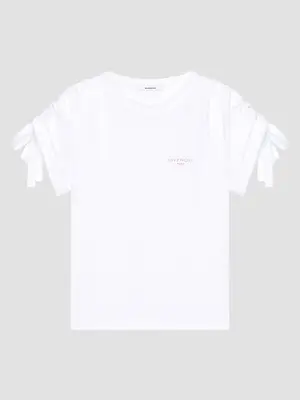 Givenchy T-shirt In Cotton With Bows