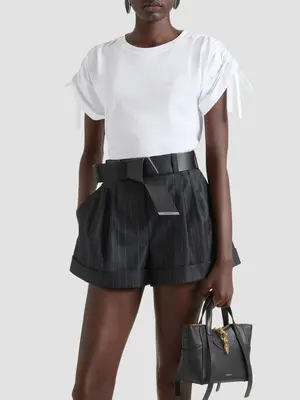 Givenchy T-shirt In Cotton With Bows