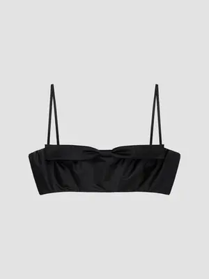 Givenchy Bra Top With Bow - Black