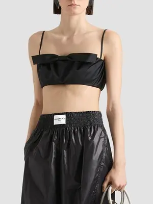 Givenchy Bra Top With Bow