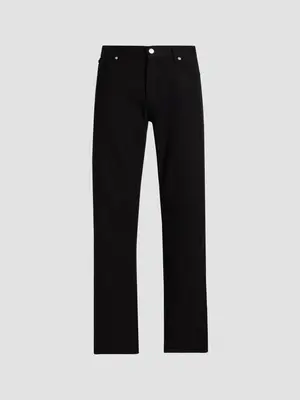 Emporio Armani Five-pocket Straight-leg Pants - Black